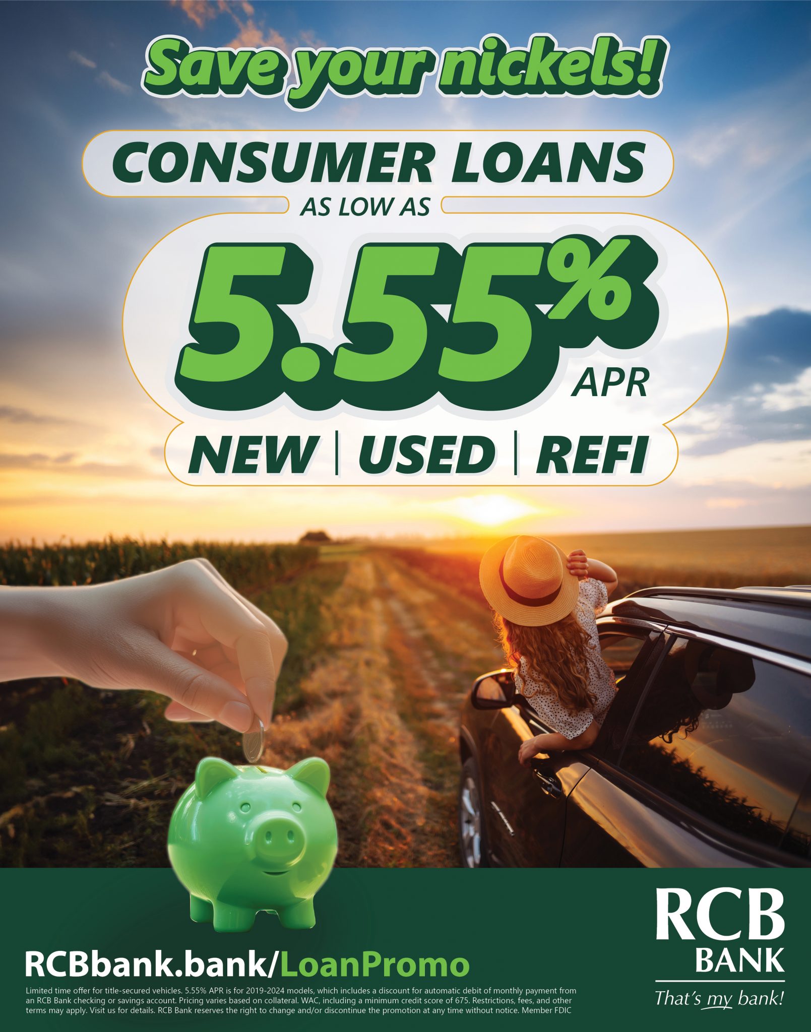 The Right Personal Loan Solution for You | RCB Bank