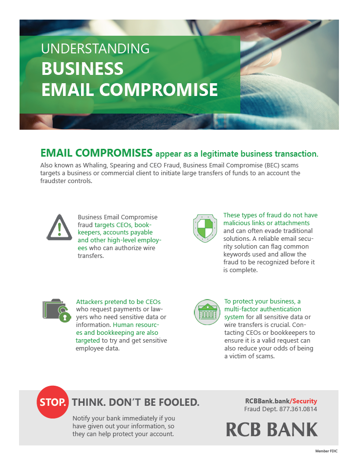 Learn How Banks Keep Your Information Safe | RCB Bank