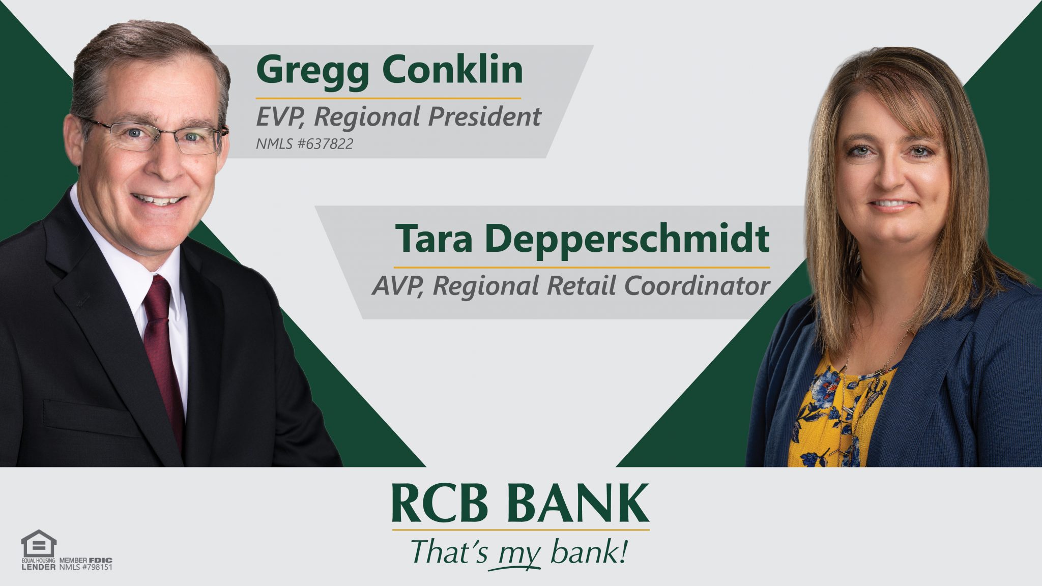 RCB Bank Announces Leadership Promotions in Community Region - RCB Bank